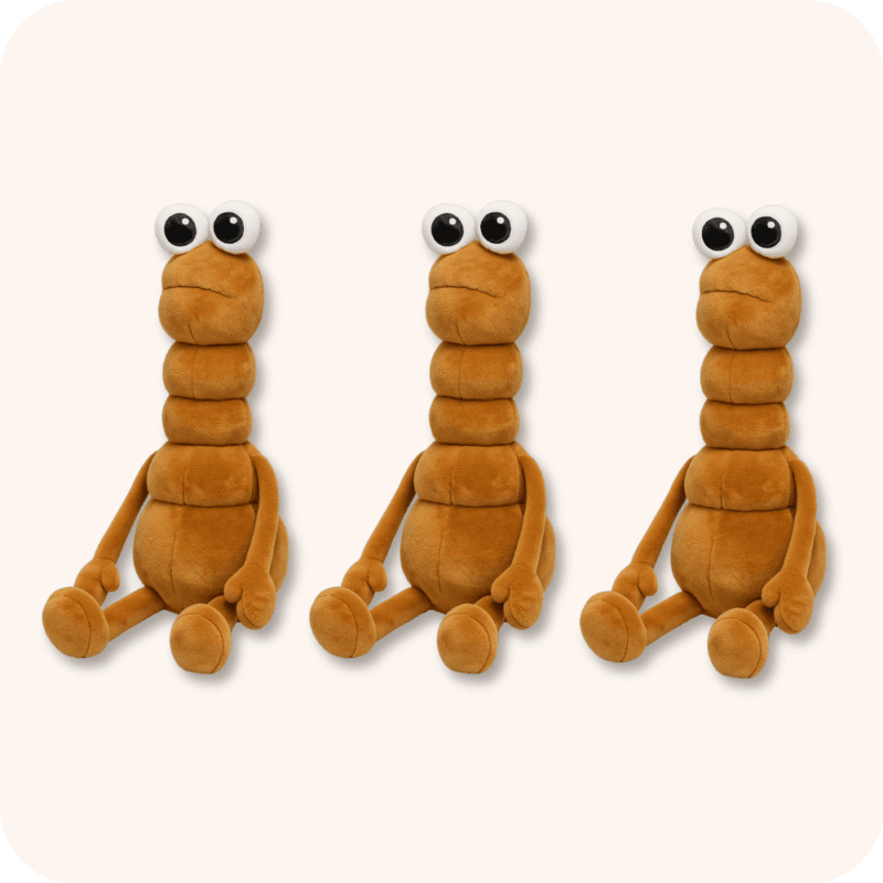 Marcus Plush | Official Marcus The Worm Plush Store